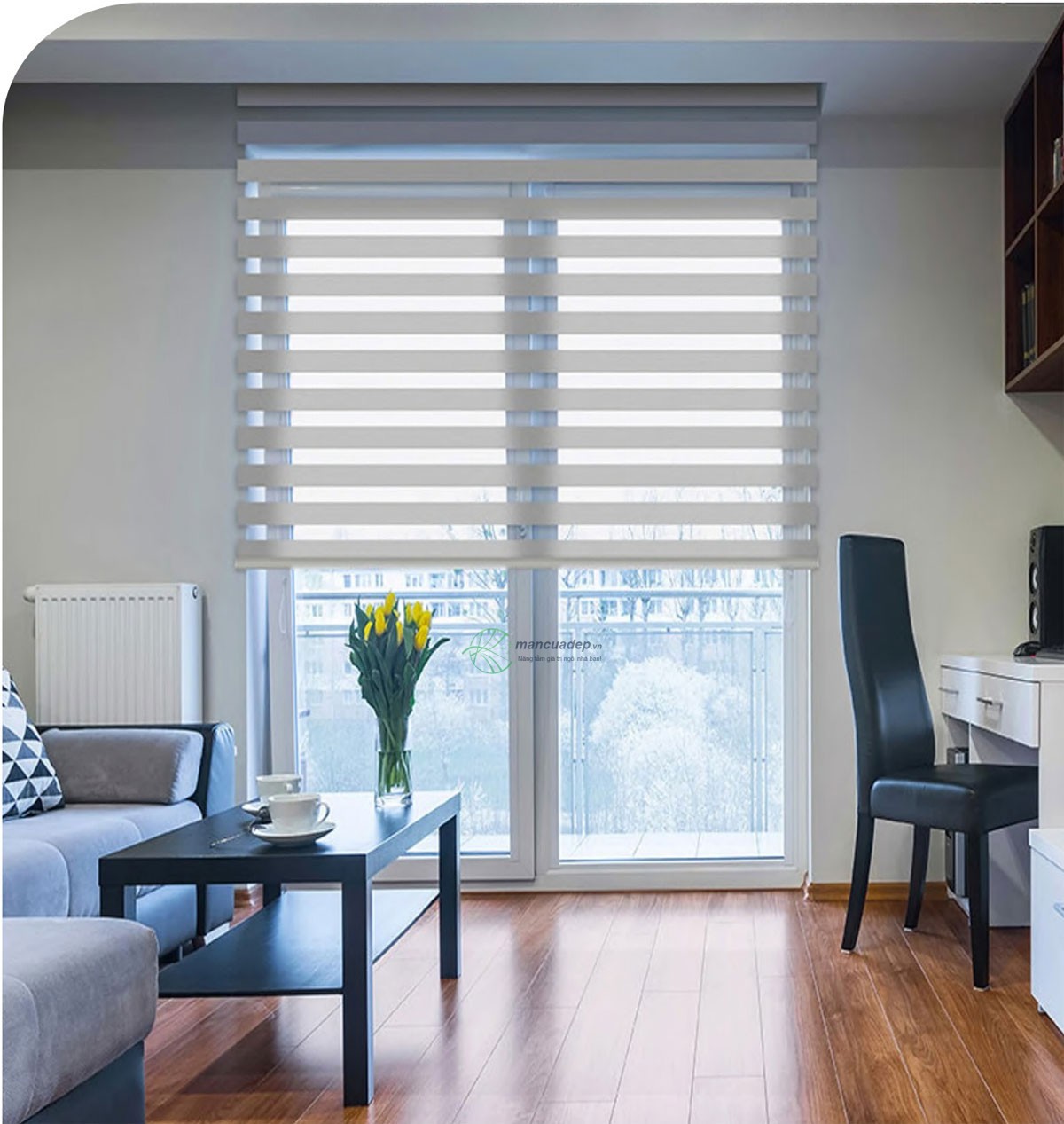 Rèm cầu vồng Sankaku Amur - Màn Cửa Đẹp