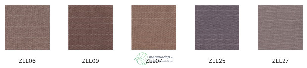 Rèm vải Hàn Quốc ZENITH LINE - Màn Cửa Đẹp