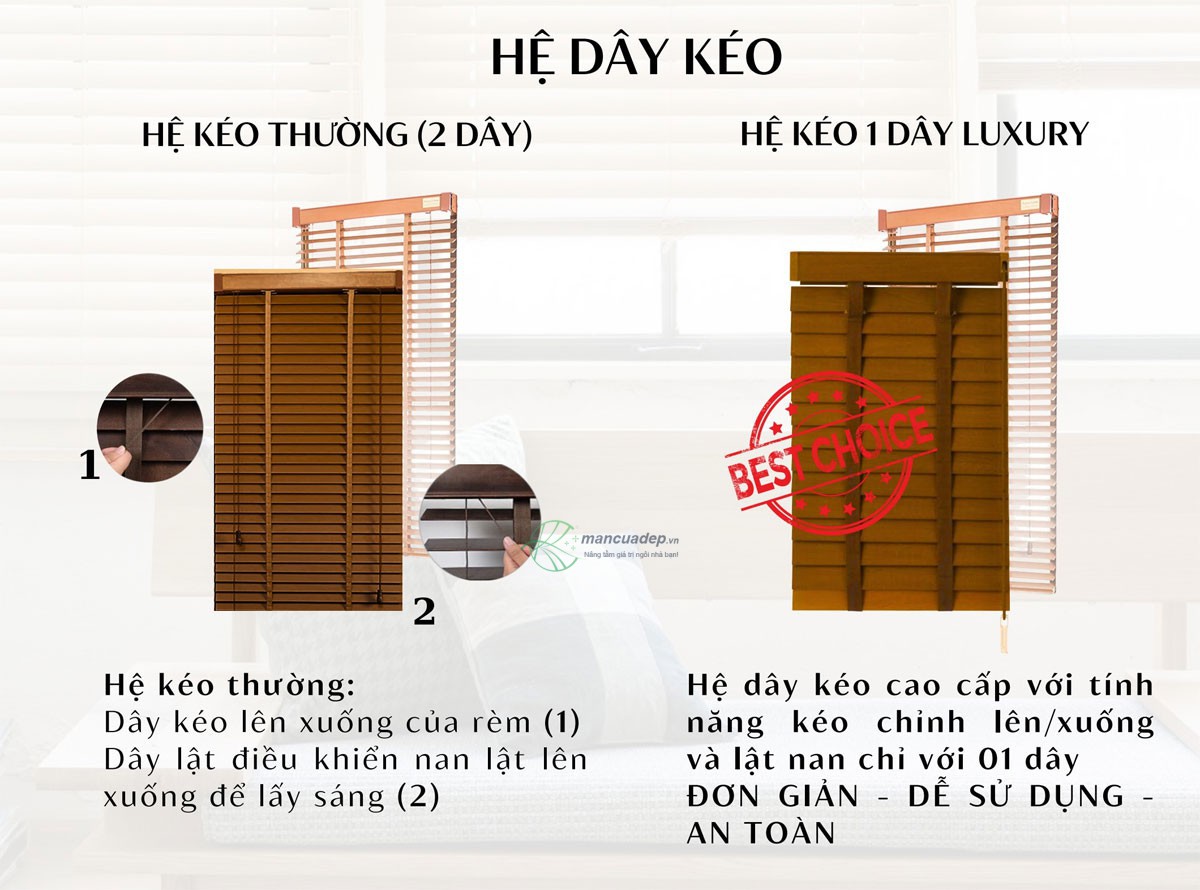 Rèm Gỗ tự nhiên Sankaku SKK02 - Màn Cửa Đẹp